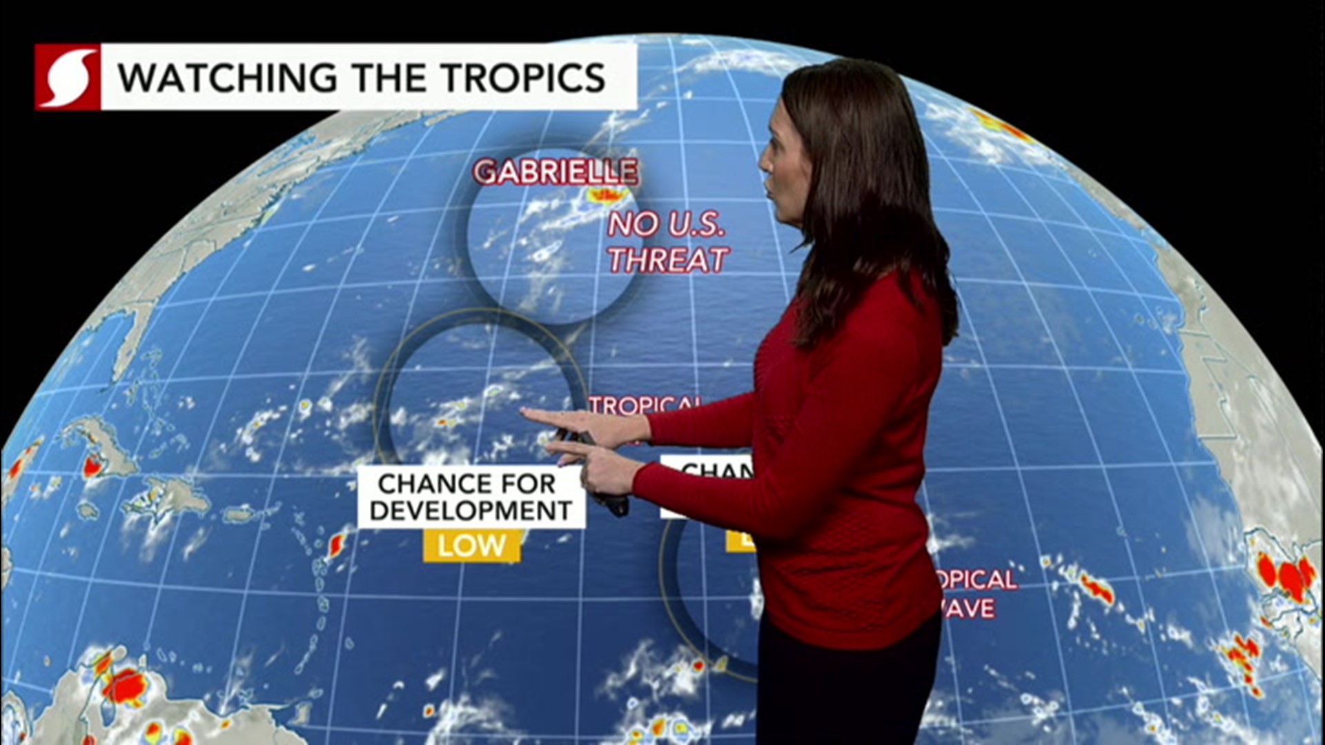 Meteorologists monitoring several areas of interest in Atlantic ...