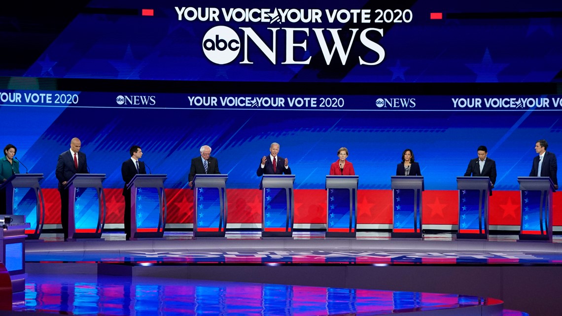 Democrats increase qualifying thresholds for November debate ...