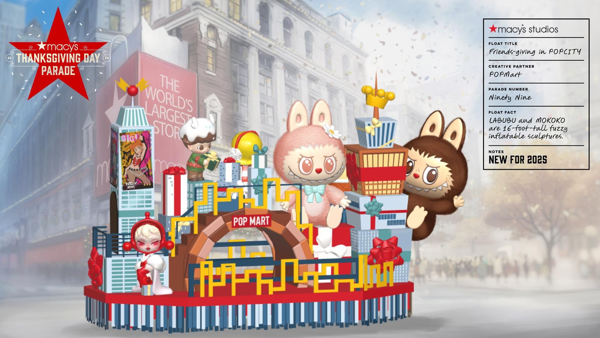 Labubu is coming to the Macy's Thanksgiving Day Parade | newswest9.com