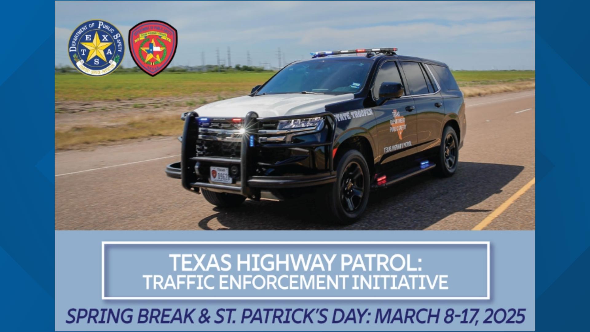 Texas DPS warns more patrols, enforcement during spring break, St ...