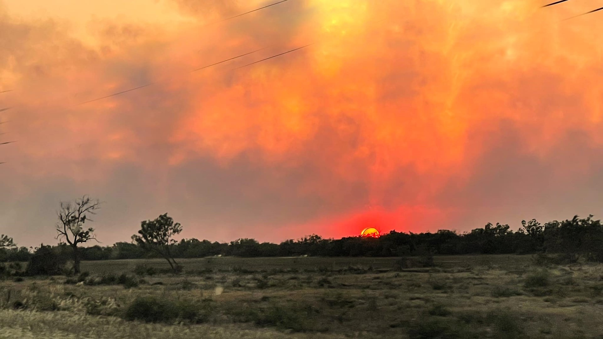 Wildfire continues to rage in Taylor County | newswest9.com
