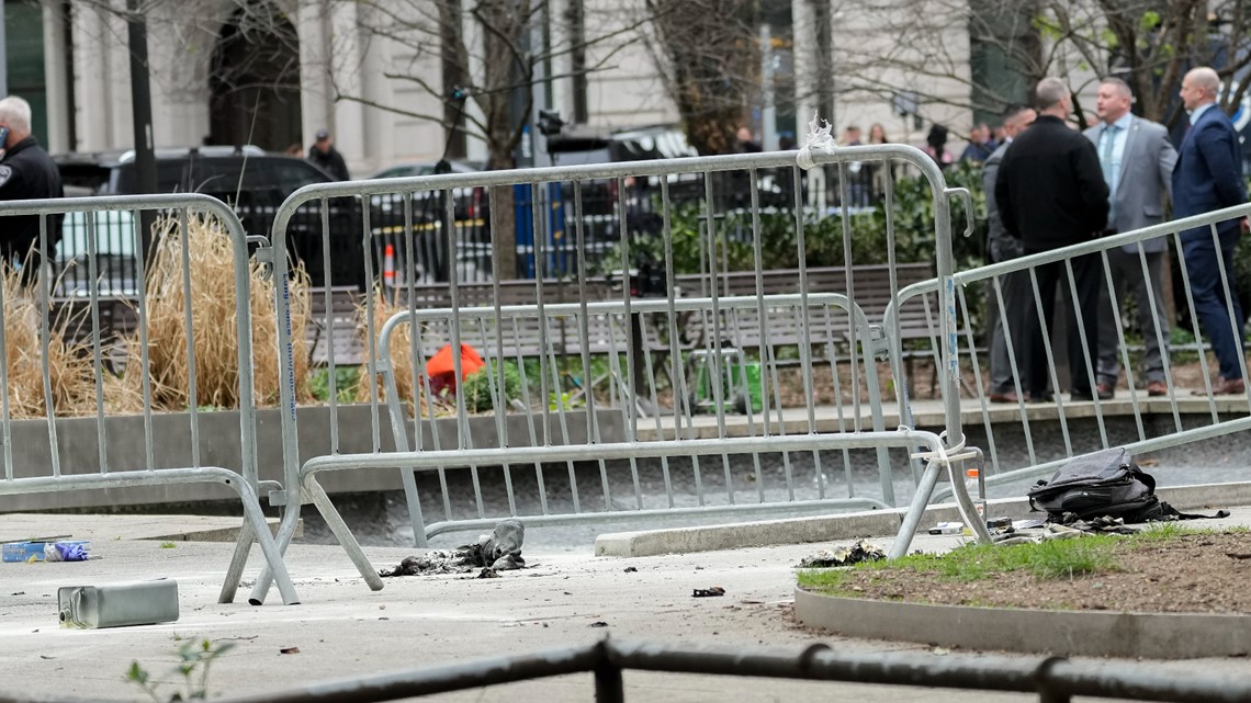 Police identify man who set himself on fire outside Trump trial ...