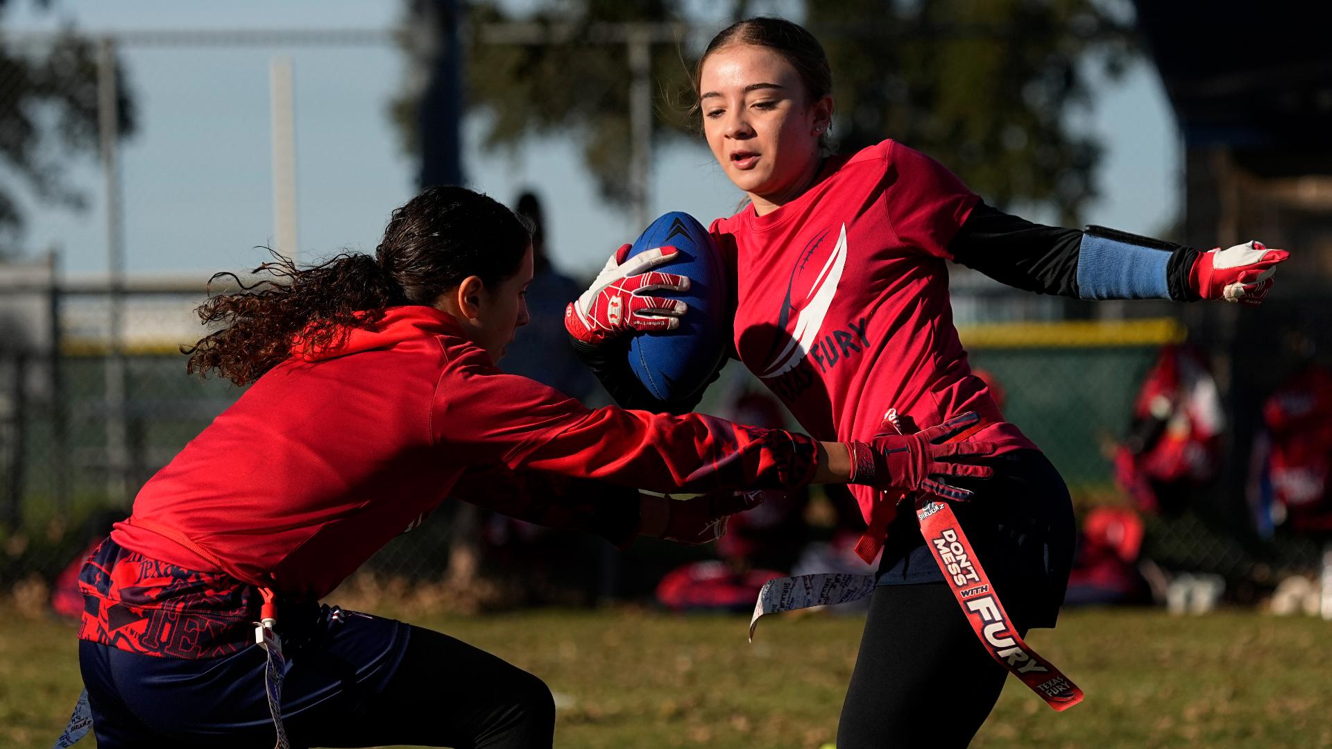 Texas girls flag football organization putting sport on the map ...