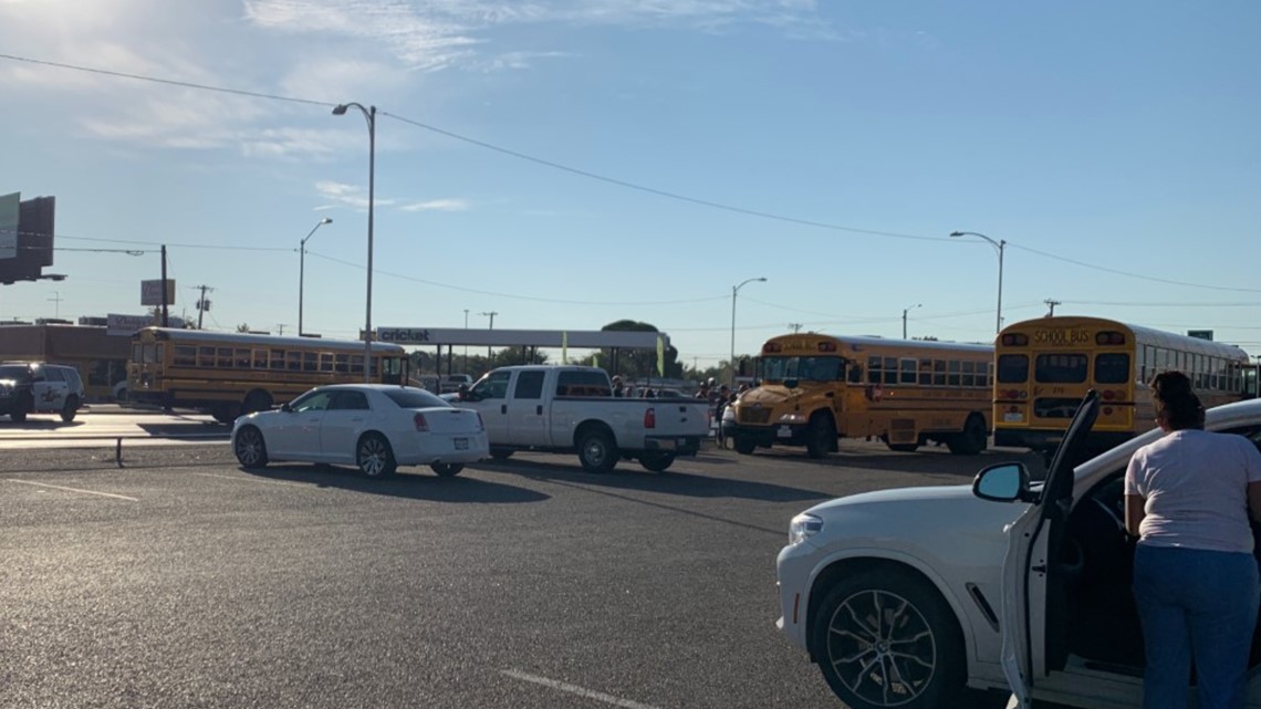 Driver cited after colliding with ECISD bus | newswest9.com
