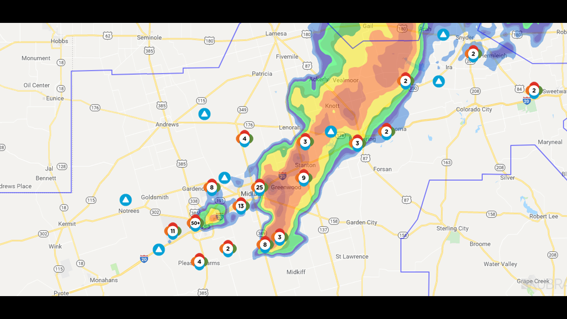Thousands without power across Midland, Odessa | newswest9.com