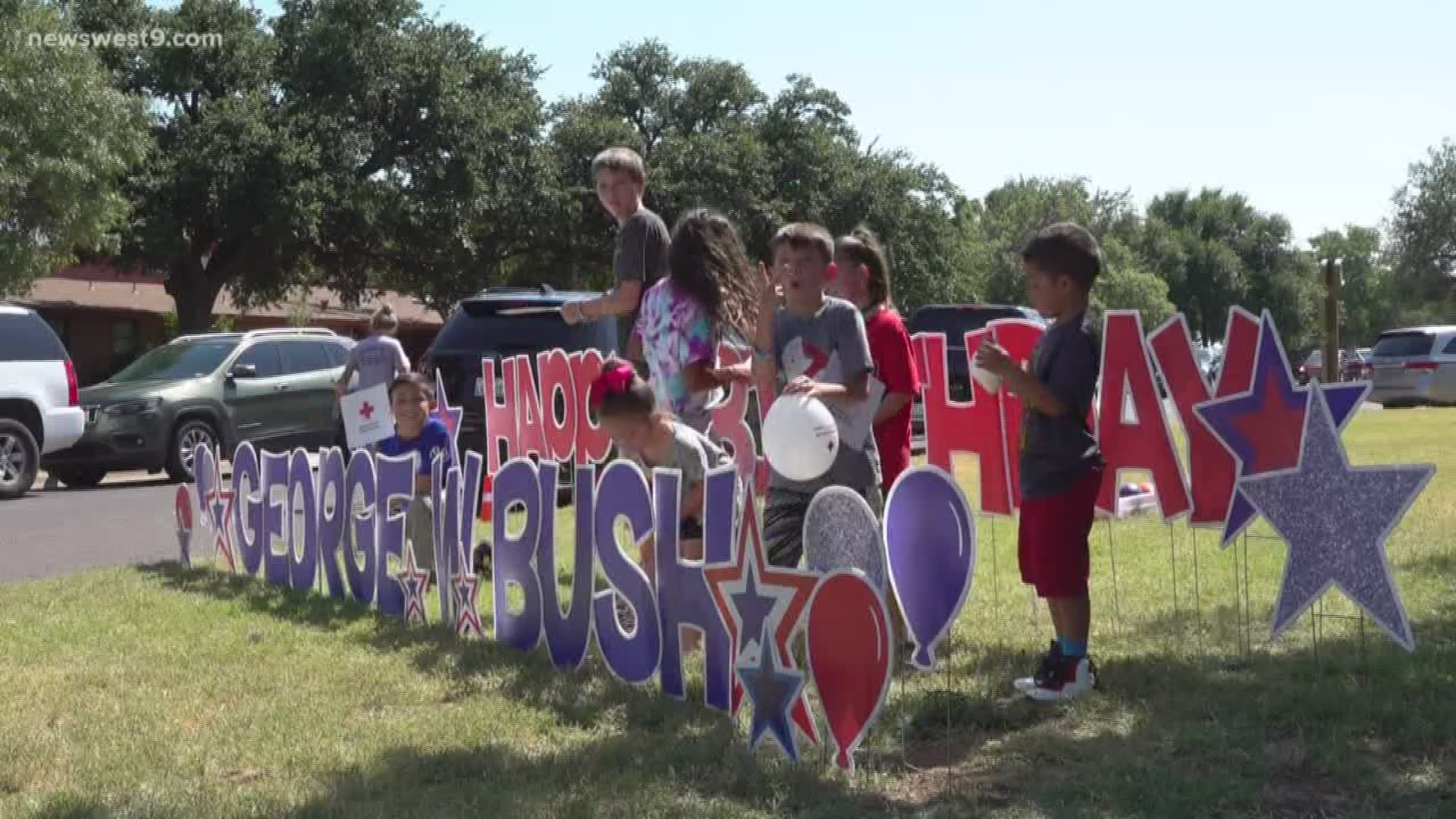 George W. Bush's birthday bash at childhood home | newswest9.com