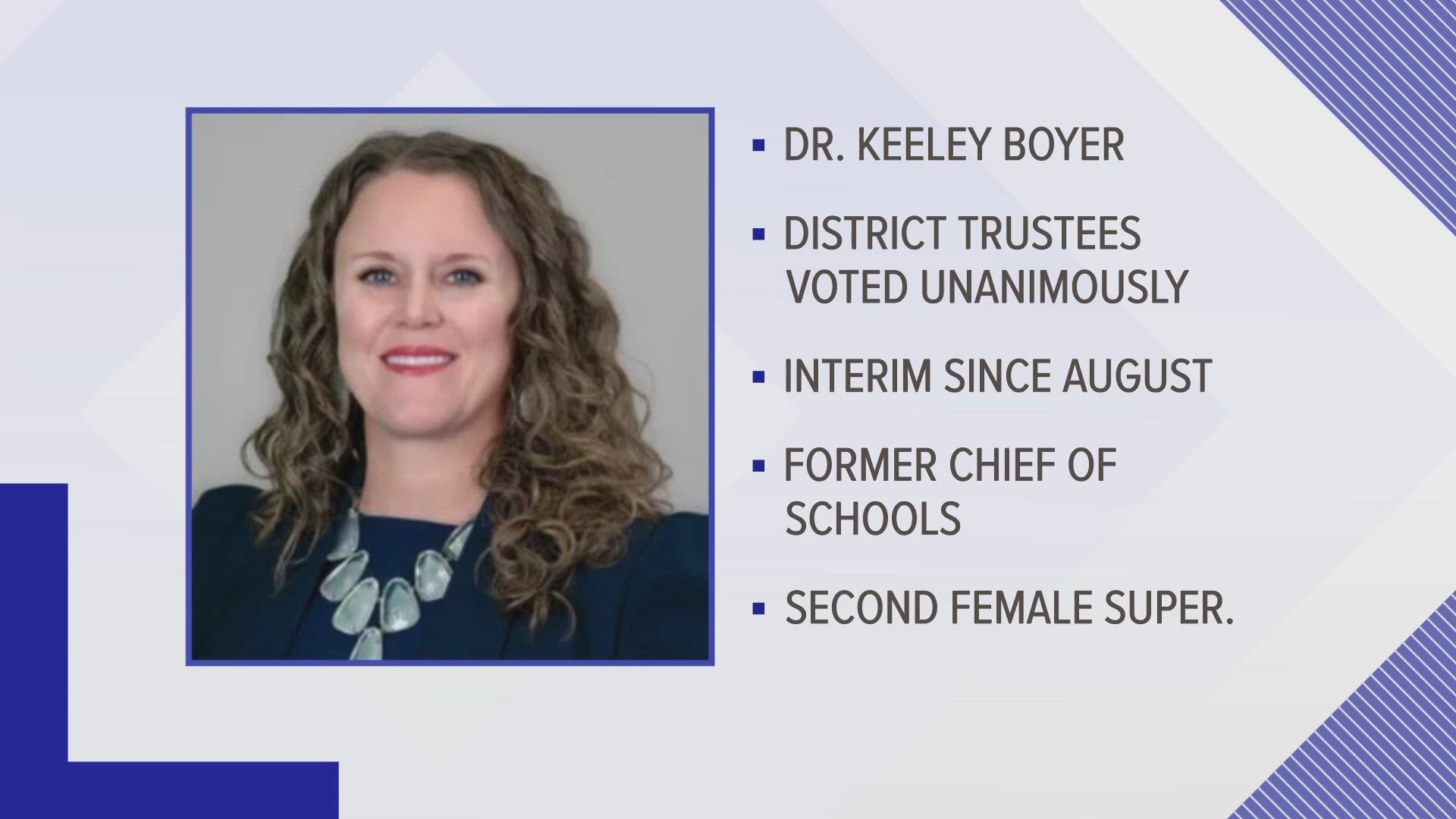 Dr. Keeley Boyer named superintendent of Ector County ISD after ...