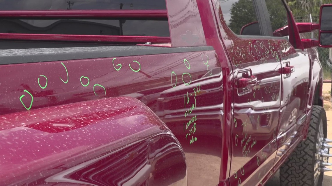 Hail damage DIY tips | newswest9.com