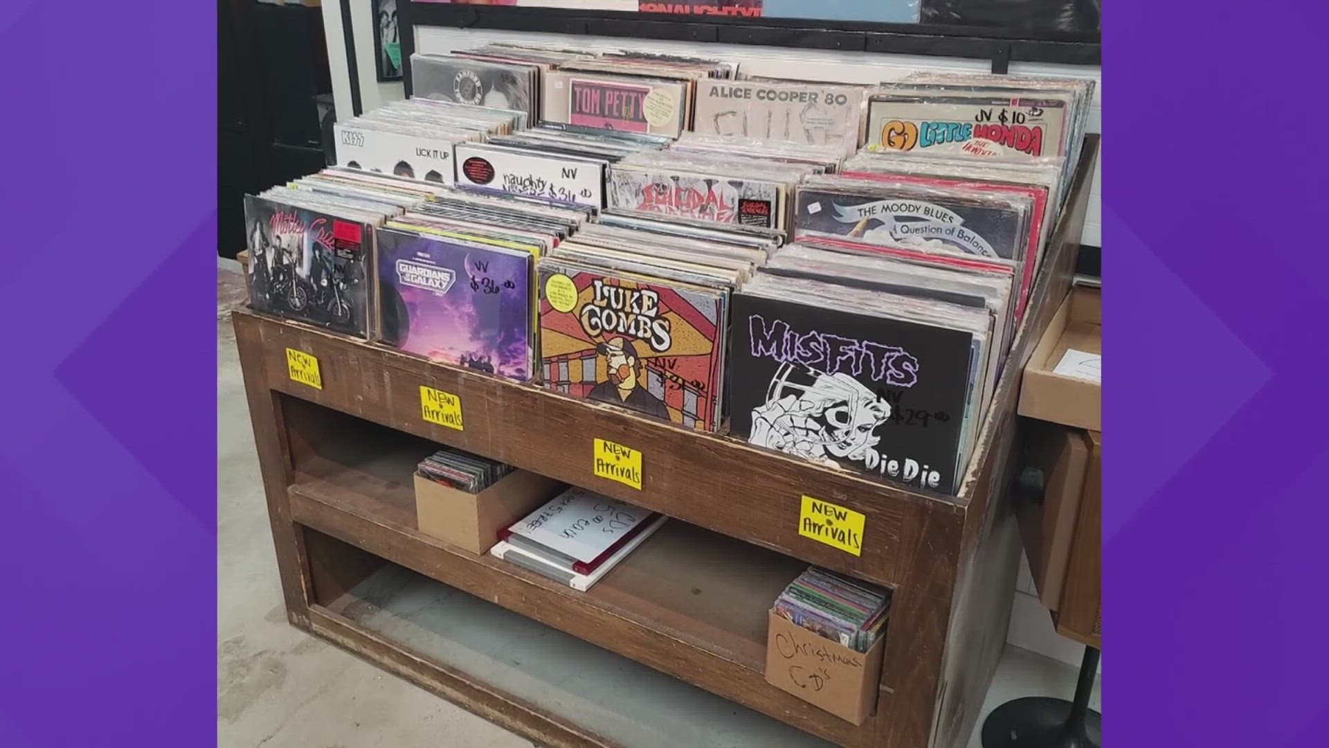 Endless Horizons' record collection now with Odessa antique store ...