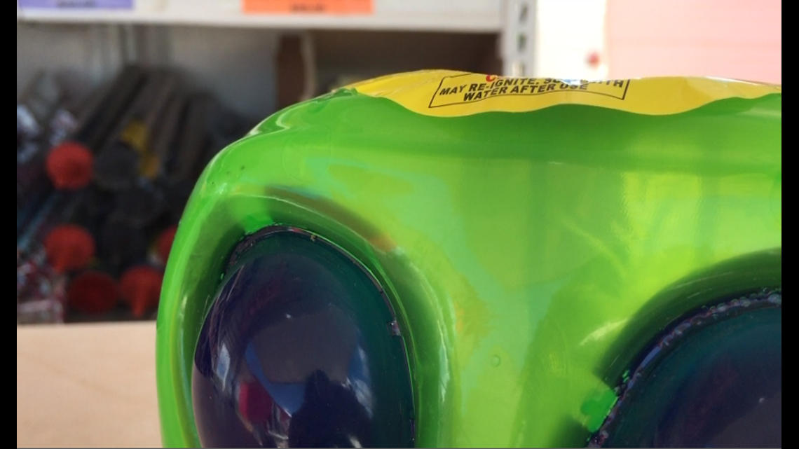 Otherworldly 'alien fireworks' pose same safety risks | newswest9.com