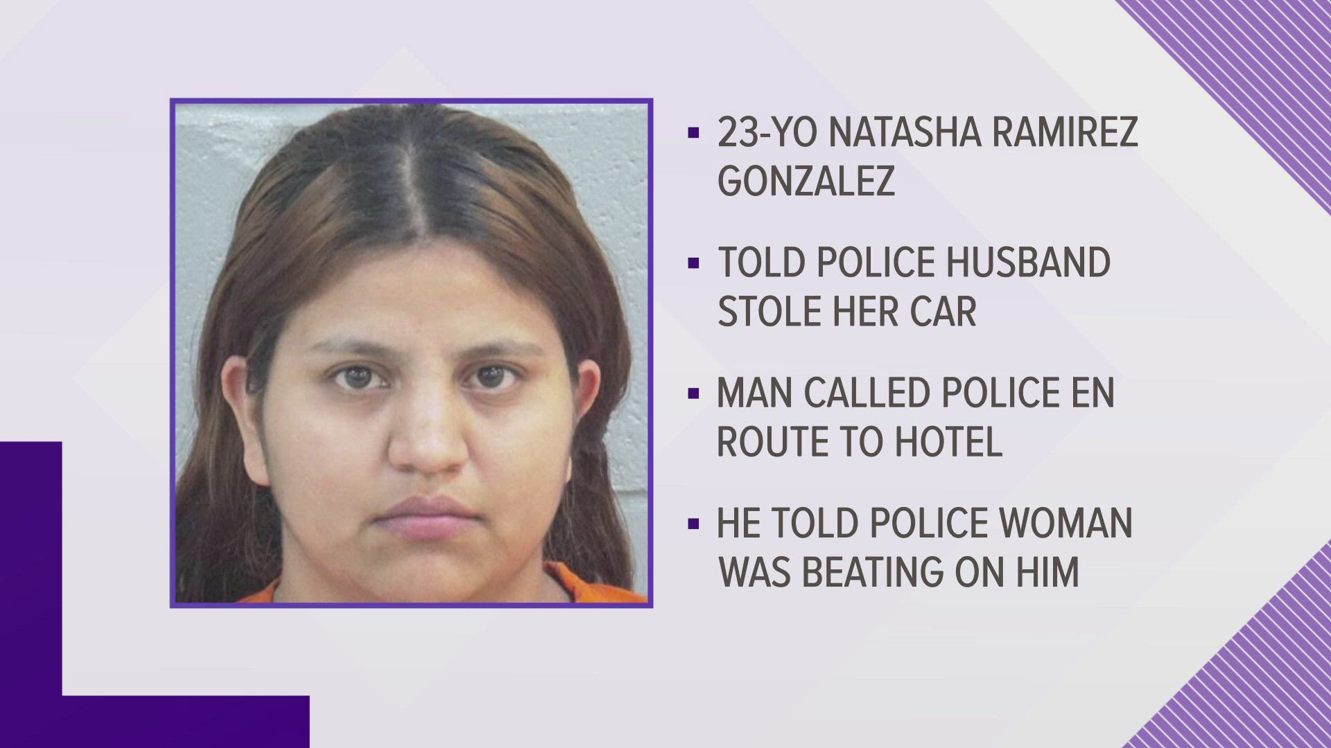 Woman arrested for stabbing husband, puncturing car with screwdriver in ...