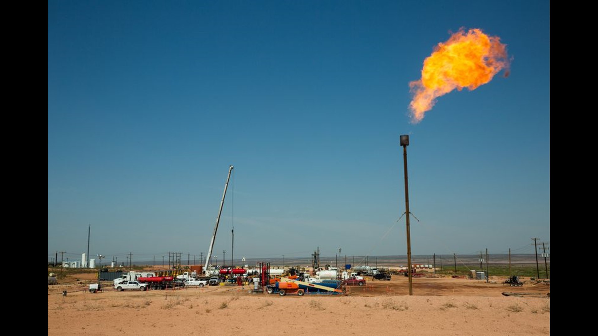 Report: Permian Basin oil producers flaring more natural gas than ... Report: Permian Basin oil producers flaring more natural gas than ...