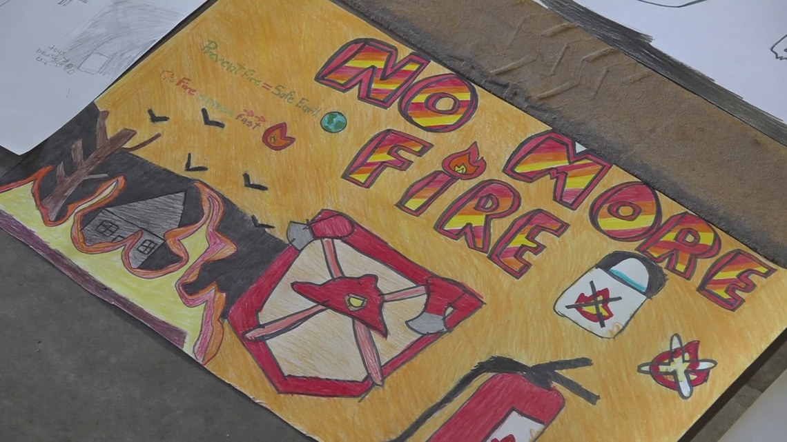 Midland kids spread fire safety in poster contest | newswest9.com