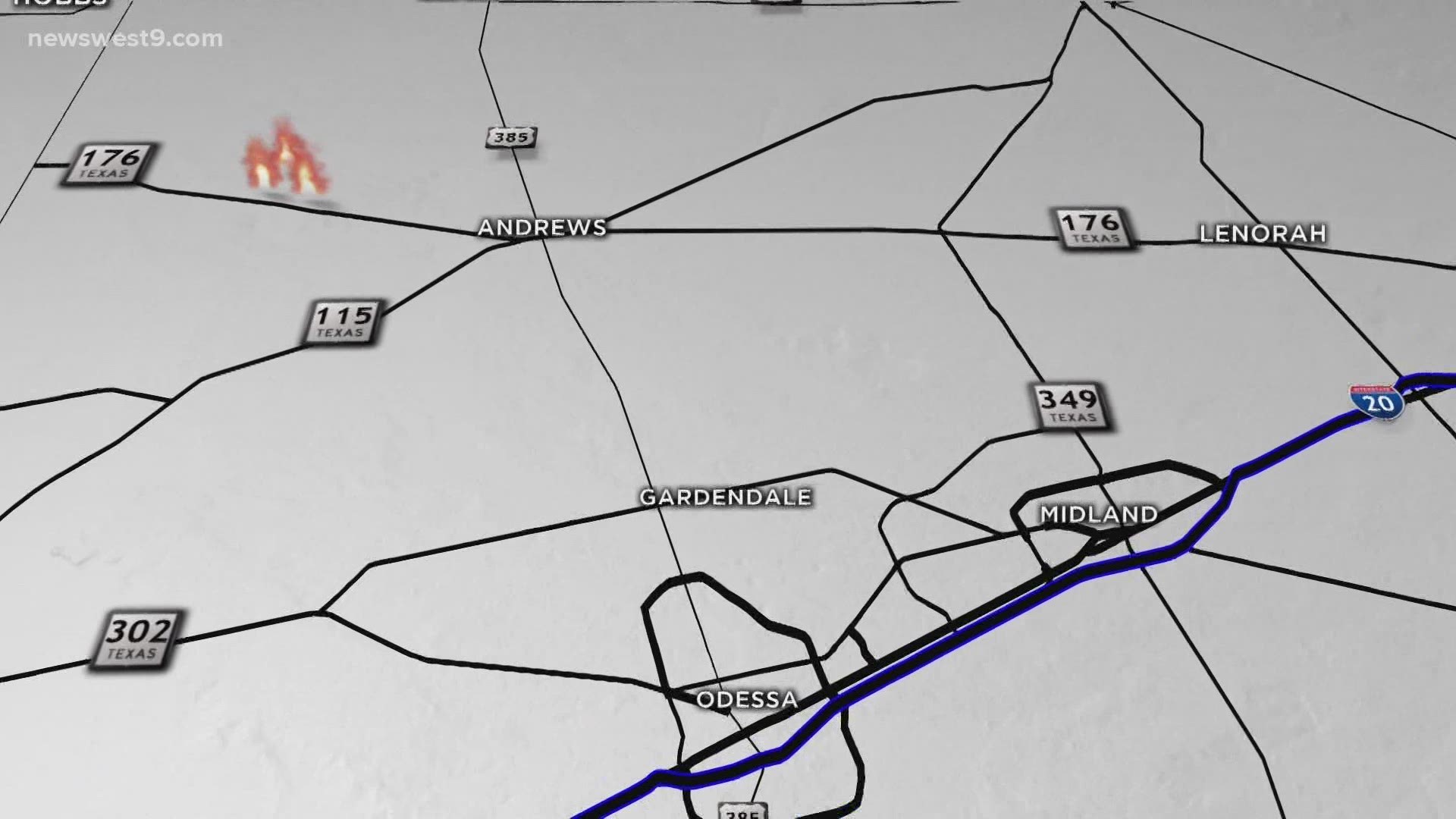 Andrews crews battling major grass fire, citizens on NW side should be ...