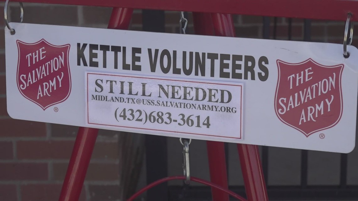 Midland Salvation Army facing bell ringer volunteer shortage ...