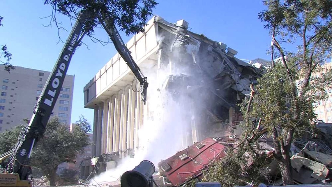Demolition of Old Midland County Courthouse Underway | newswest9.com