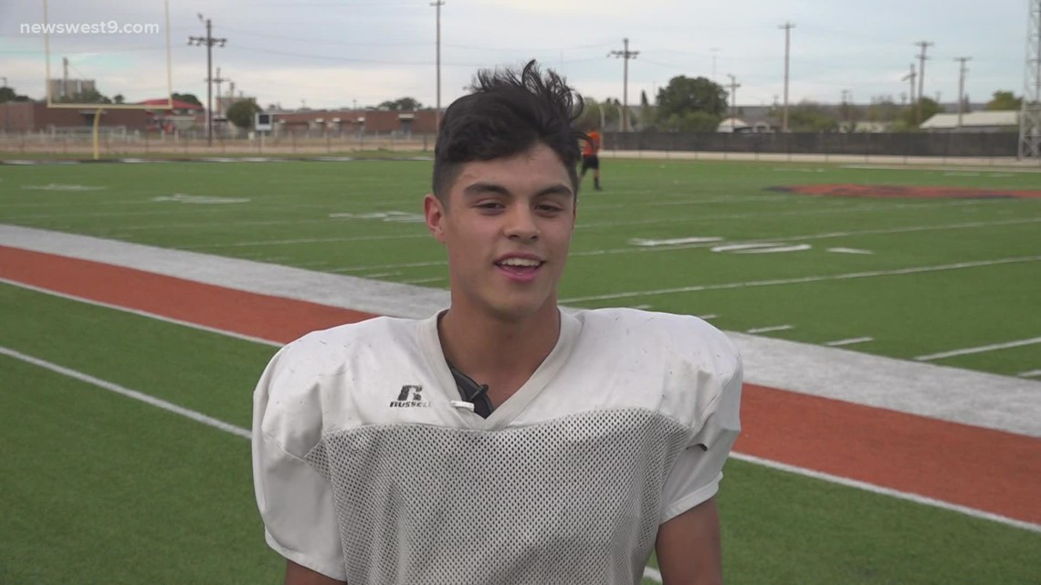 McCamey High RB/WR Matthew Rosas named Athlete of the Week | newswest9.com