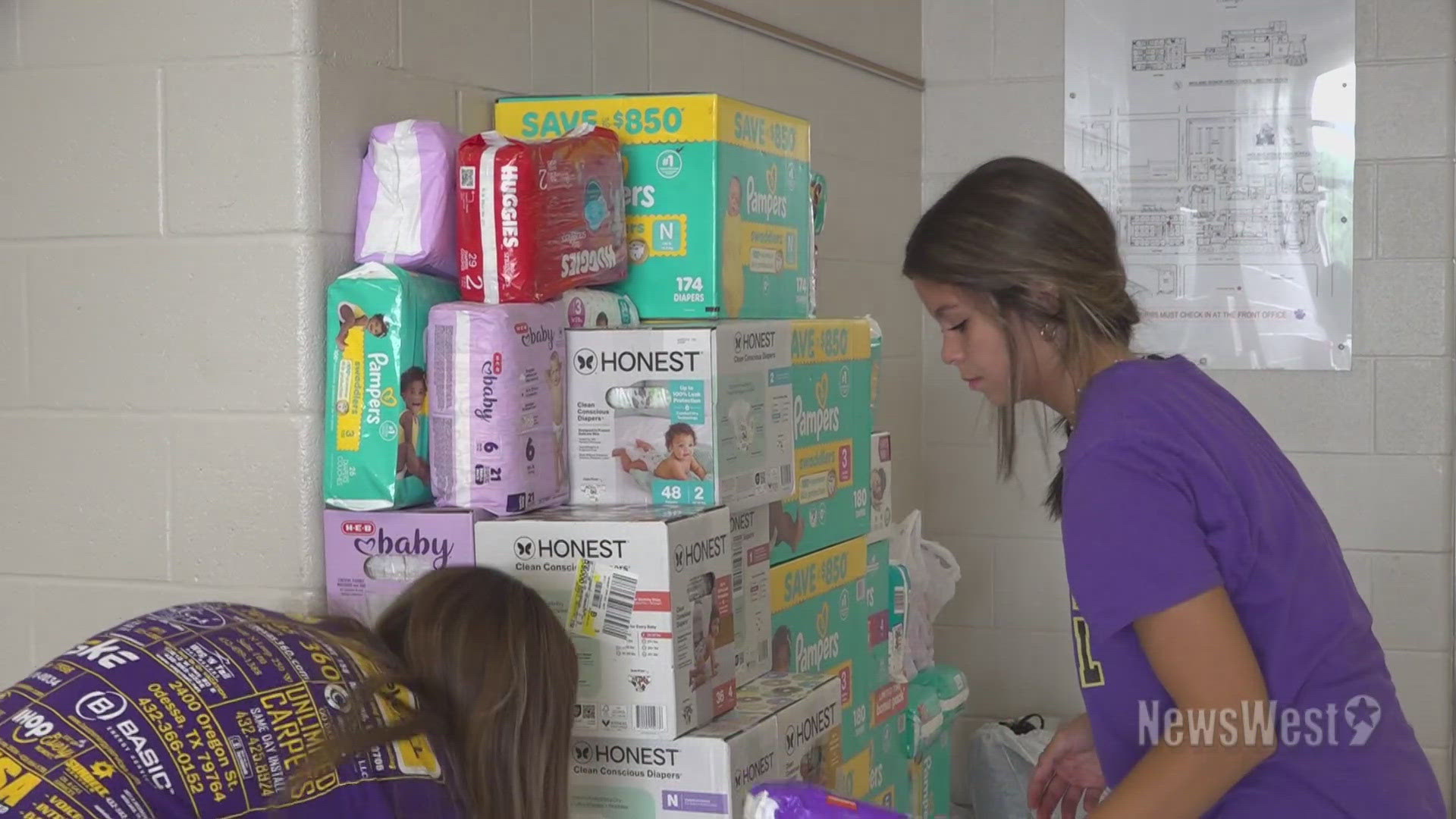 Midland Students Support Texas Flood Victims | newswest9.com