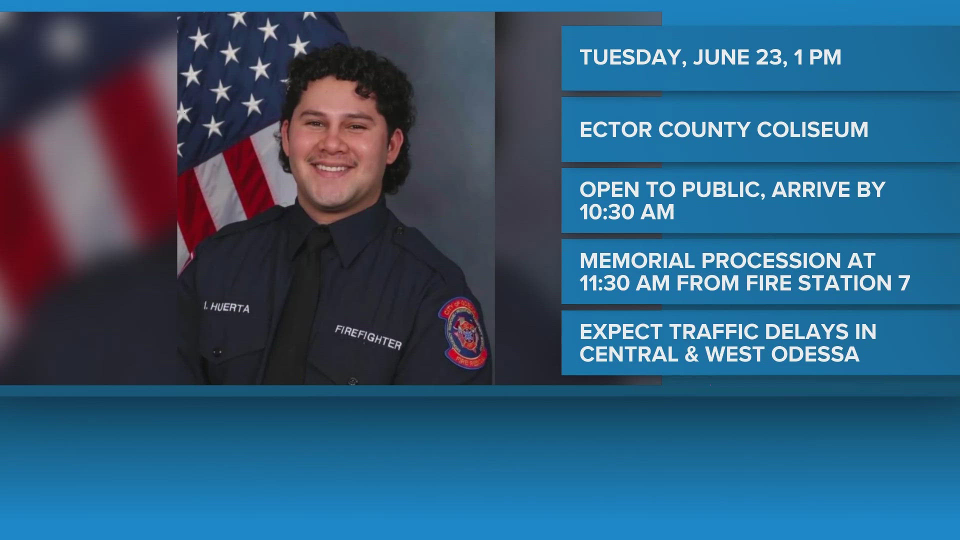 New details released for funeral service honoring fallen Odessa ...