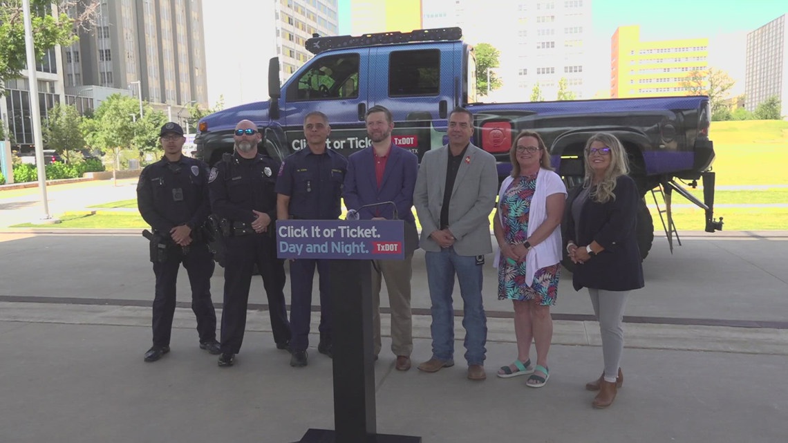 TxDOT's Click It Or Ticket Campaign kicks off in Midland | newswest9.com