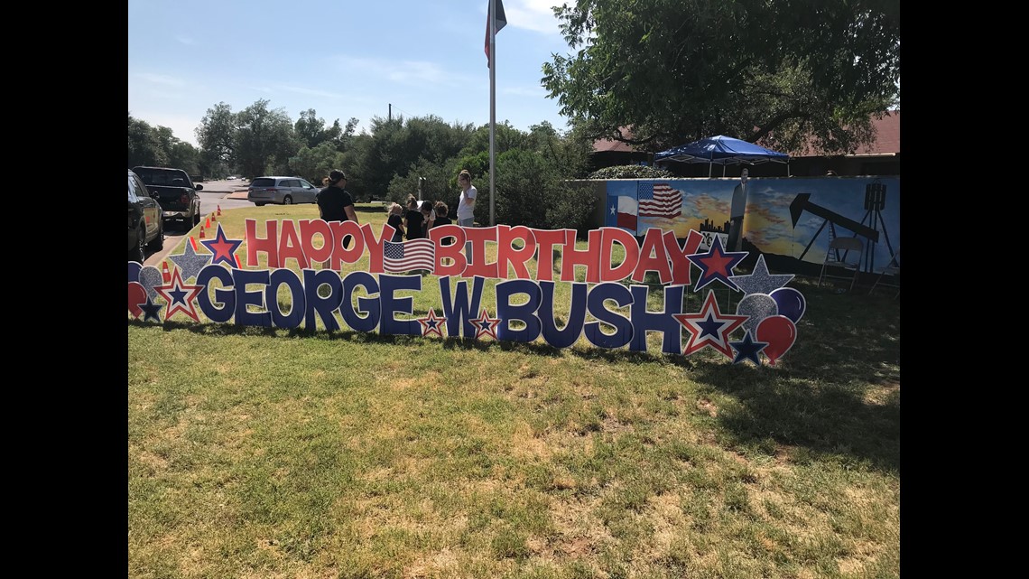 George W. Bush's birthday bash at childhood home | newswest9.com