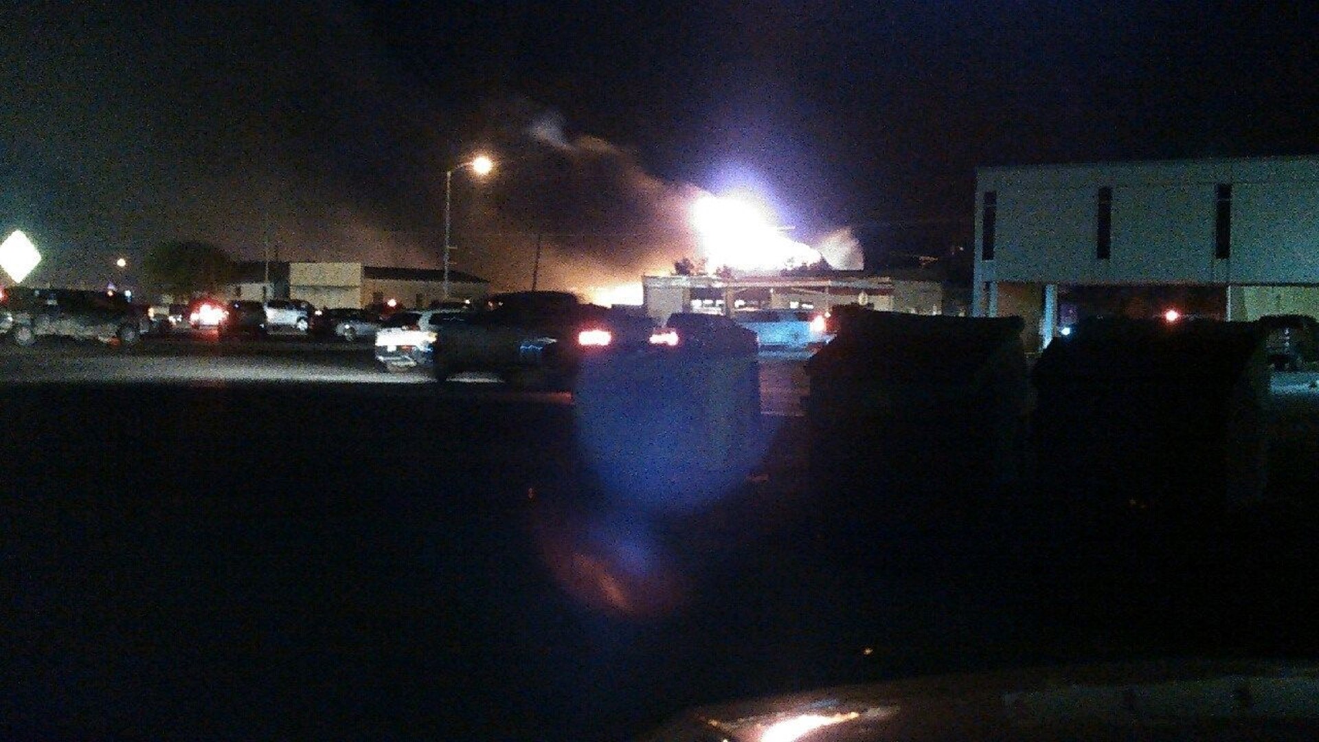 Emergency services are responding to a fire at the Eastside Church of ...