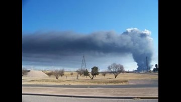 Explosion at Big Spring's Alon Refinery | newswest9.com