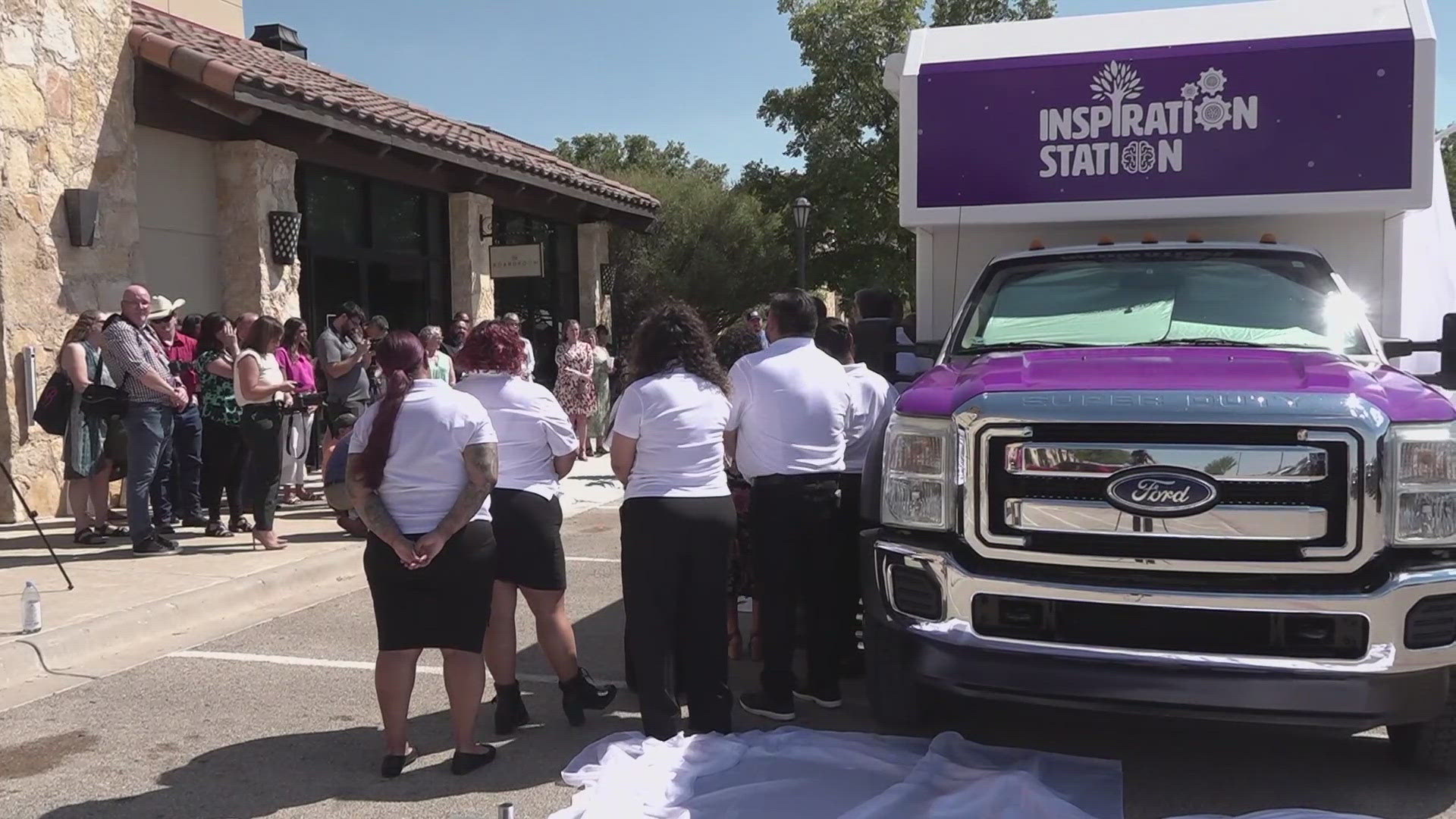 Education Foundation of Odessa unveils inspiration station | newswest9.com