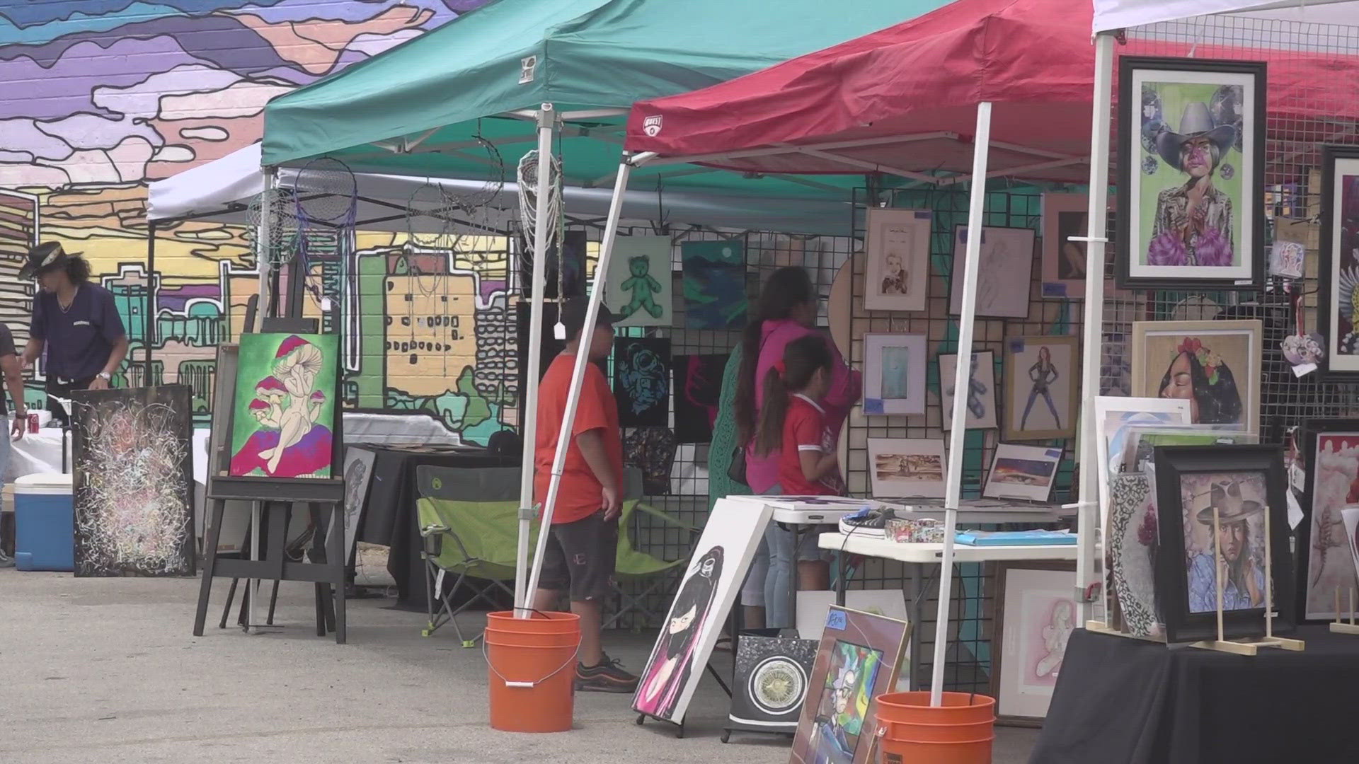 Pop-up 'Fine Arts For All' Gallery happens in Midland | newswest9.com