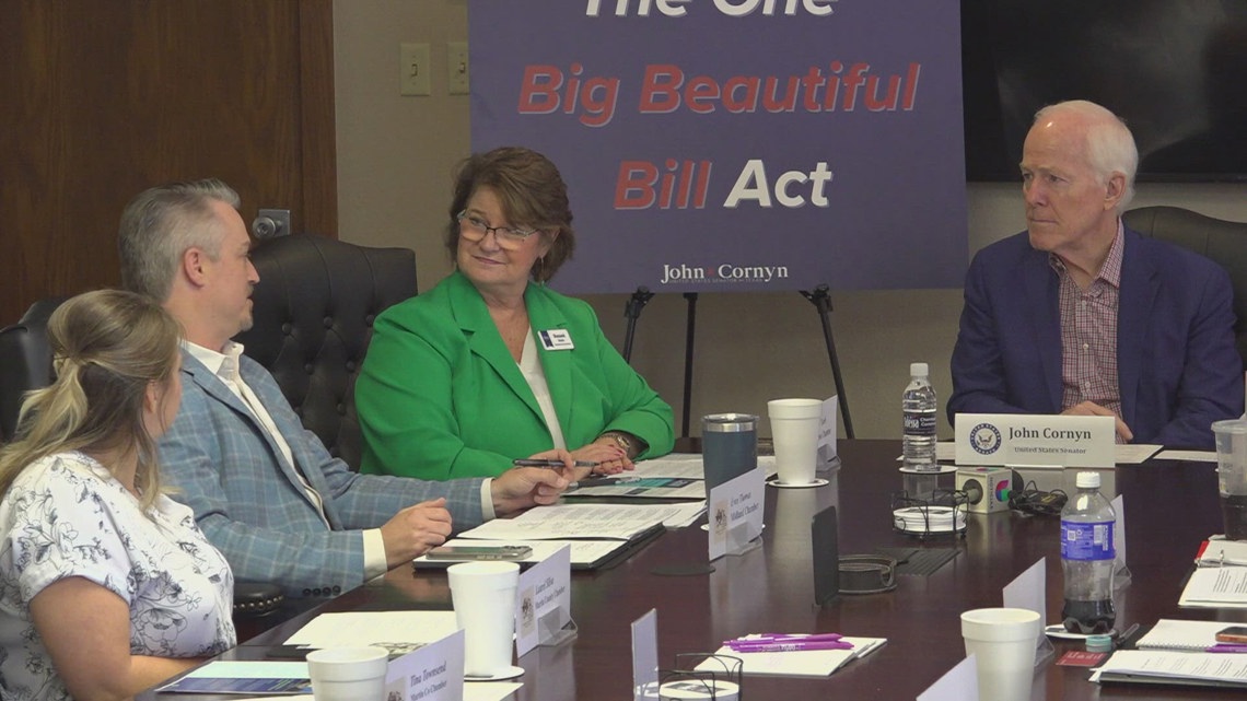 Cornyn discusses Big Beautiful Bill with West Texas leaders | newswest9.com