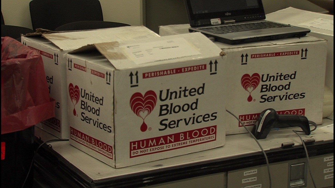 United Blood Services holds 'Battle of the Badges' blood drive ...
