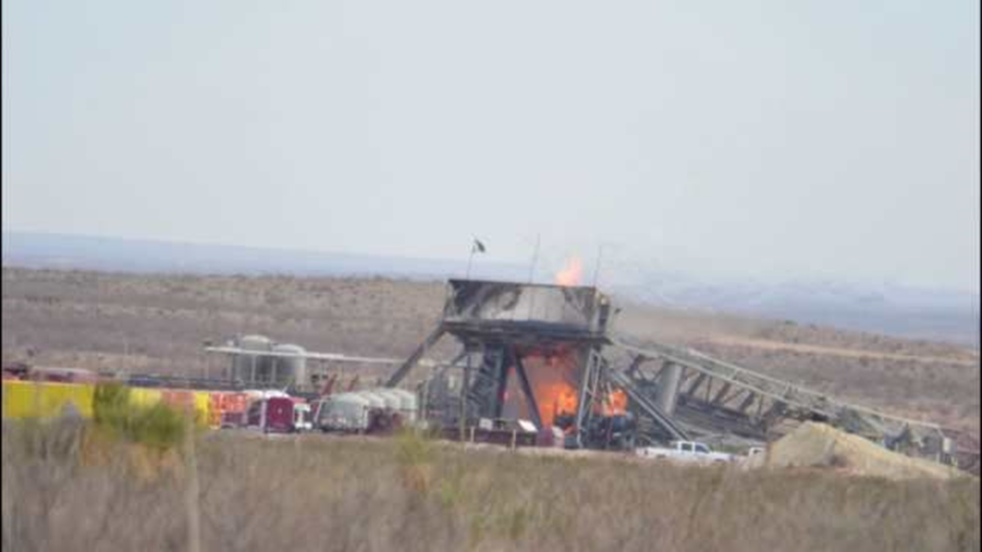 Officials Continue to Monitor Oil Rig Fire in Reeves County | newswest9.com