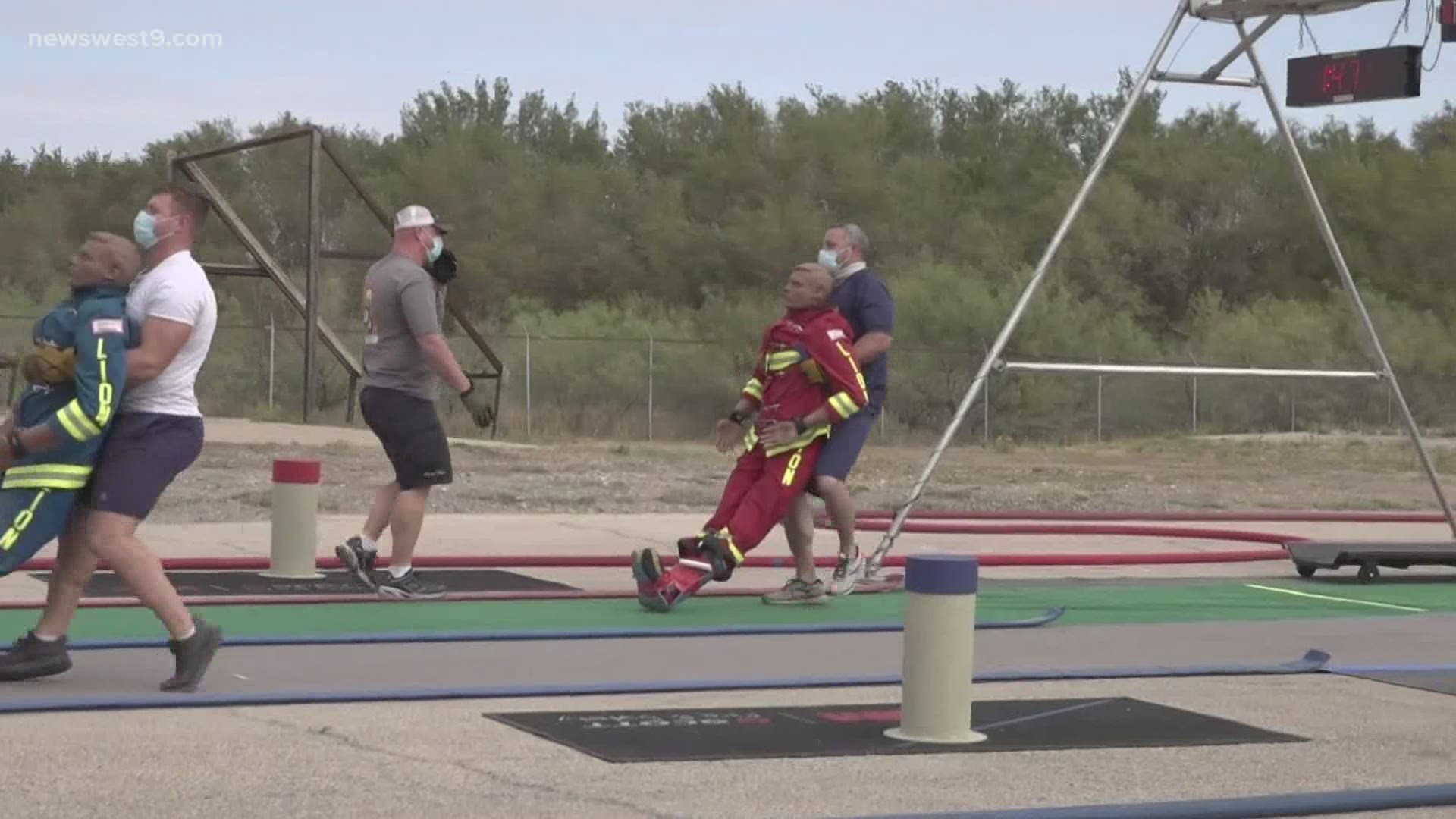 Midland firefighters participate in travelling combat challenge ...