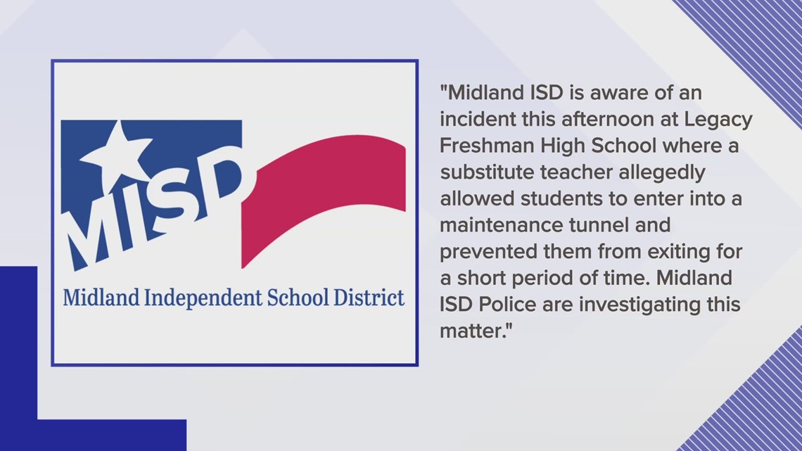 MISD releases statement about substitute teacher allegedly allowing ...