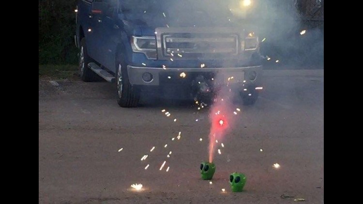 Otherworldly 'alien fireworks' pose same safety risks | newswest9.com
