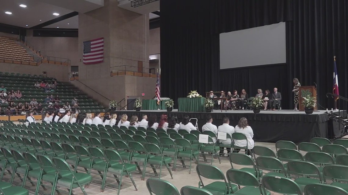 Midland College holds graduation ceremony for nurse program graduates ...