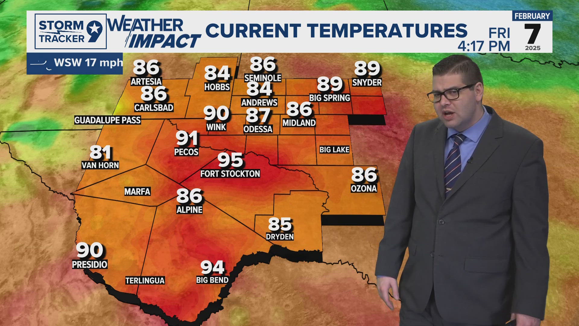 Record Breaking Week then a Drastic Drop | West Texas Forecast ...