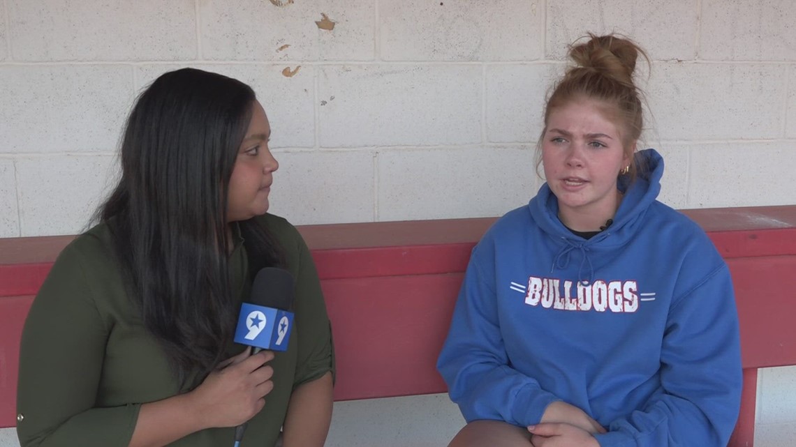 Coahoma star pitcher Hannah Wells talks about her recent commitment to the University of Texas ...