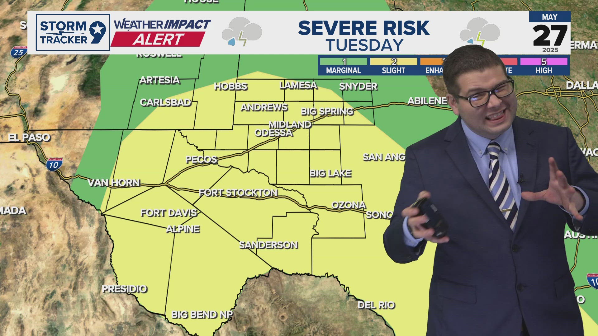 Conditional Severe Risks Throughout the Week | West Texas Forecast ...