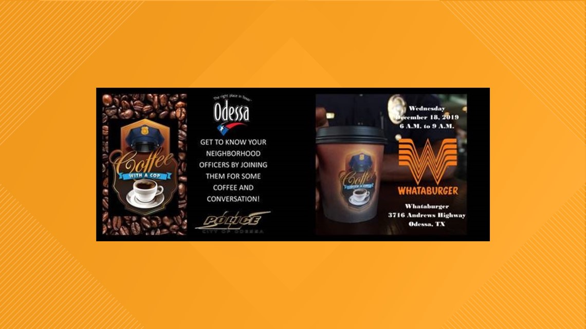 Sip a cup of joe with your neighborhood officers | newswest9.com