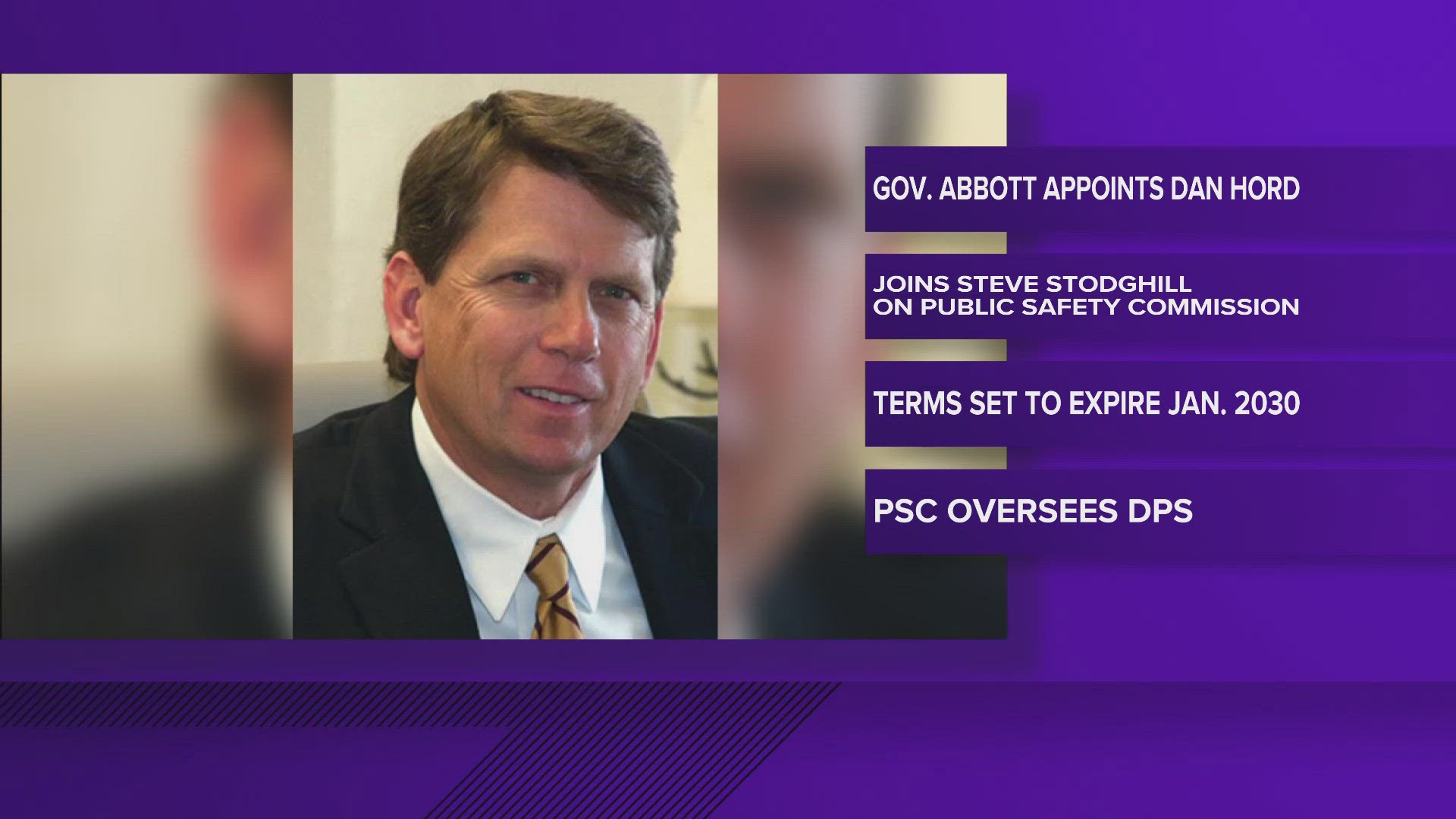 Gov. Abbott appoints Midlander to Public Safety Commission | newswest9.com