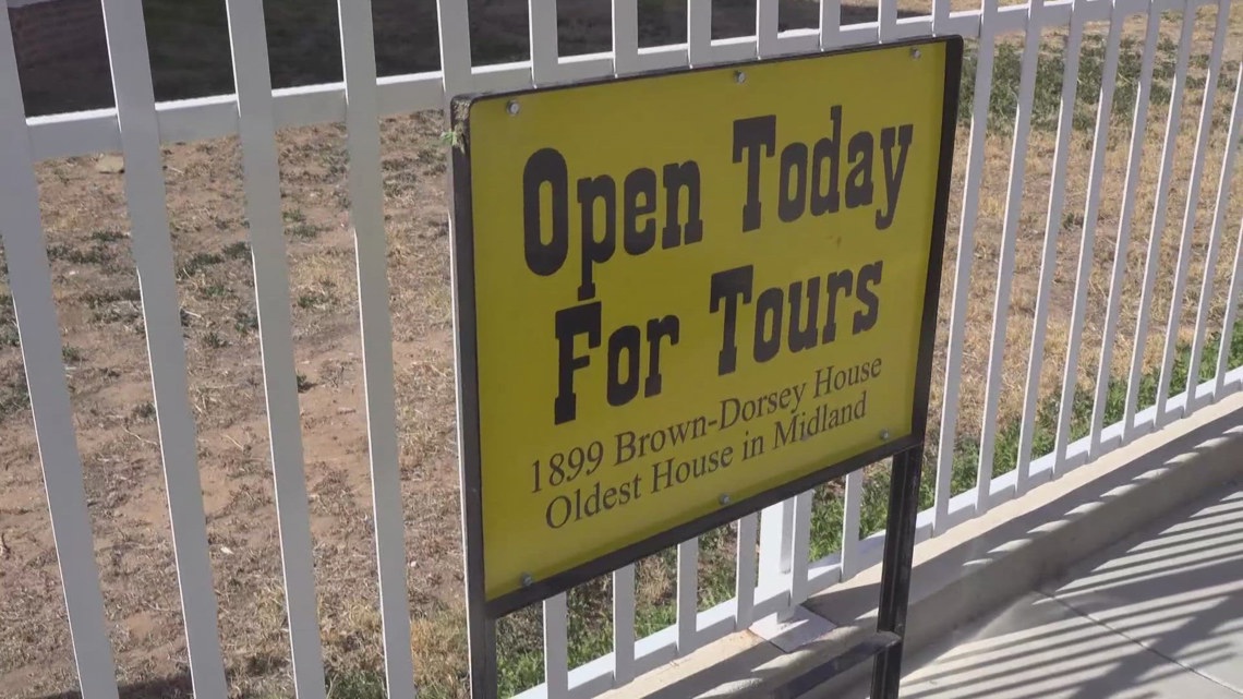 Brown Dorsey House, oldest house in Midland celebrates renovation with ...