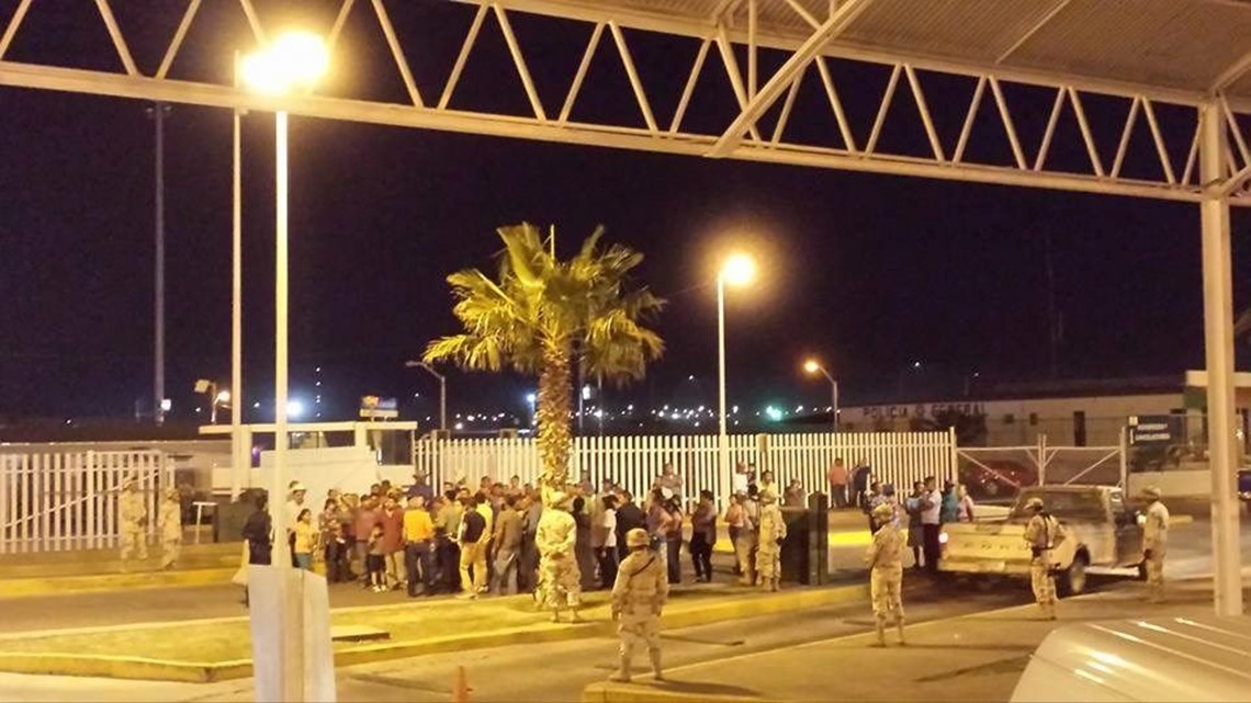 Protest shuts down Presidio Port of Entry for about 12 hours ...
