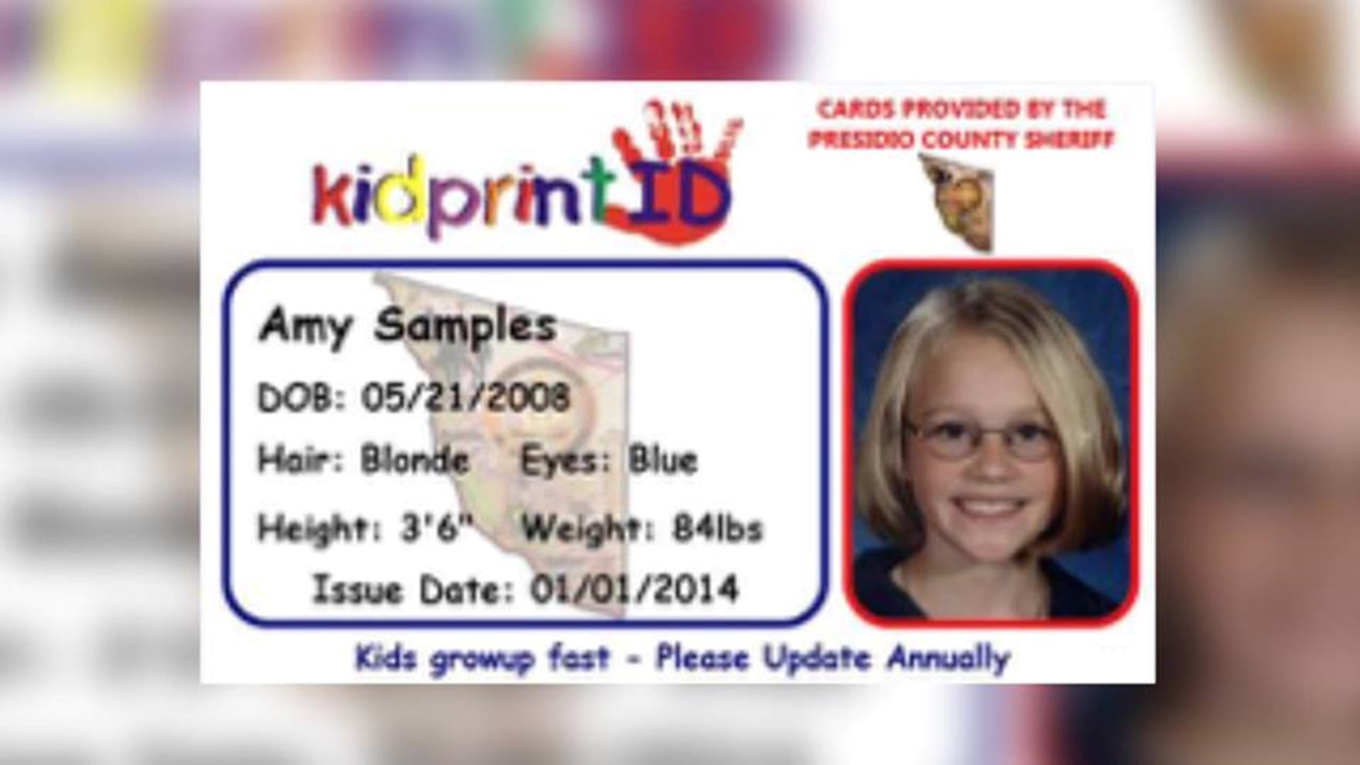 New 'kidprint' ID Cards Provide Important Child Information | newswest9.com