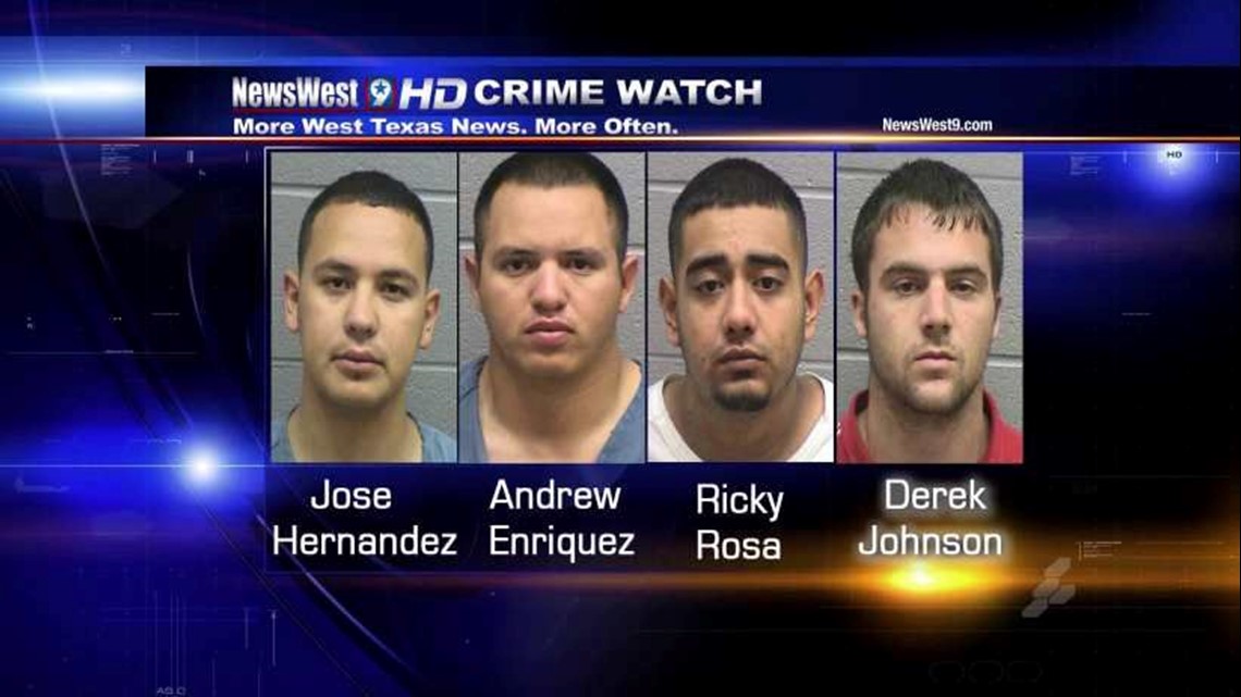 Four Men Arrested After Traffic Stop in Midland | newswest9.com
