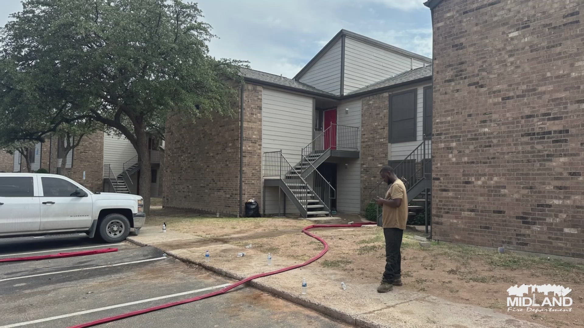 Midland apartment fire displaces four people | newswest9.com