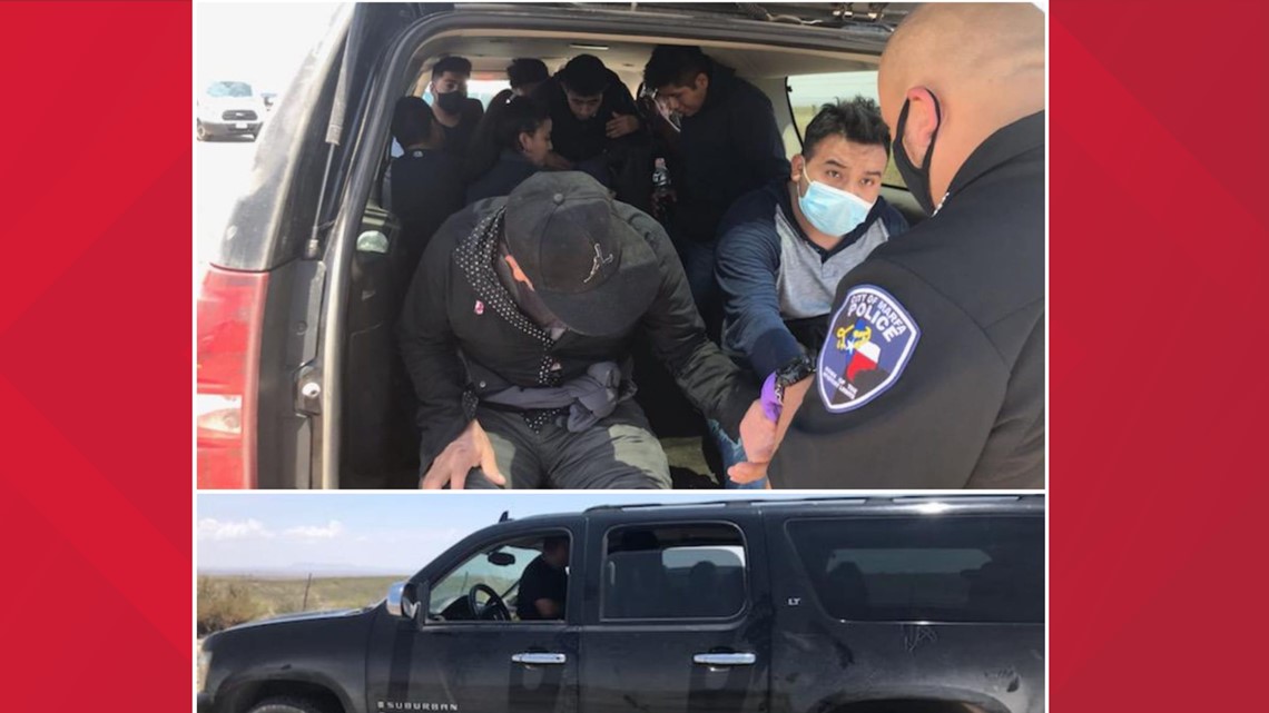 Marfa Police department detains 13 illegal migrants in Presidio County ...