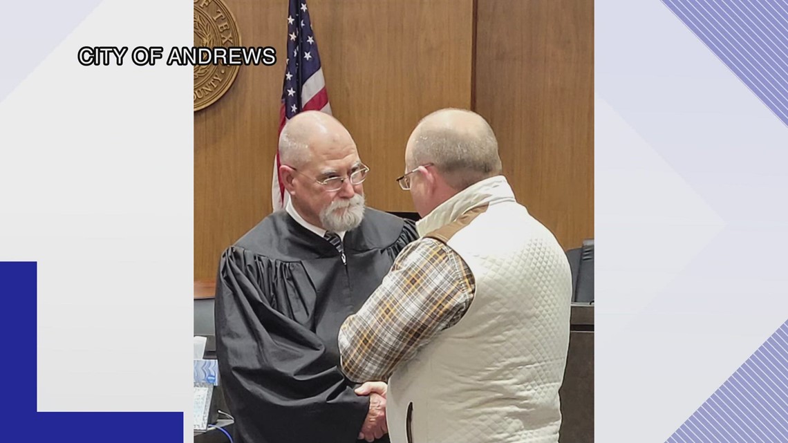 Newly appointed Andrews County Judge sworn in | newswest9.com
