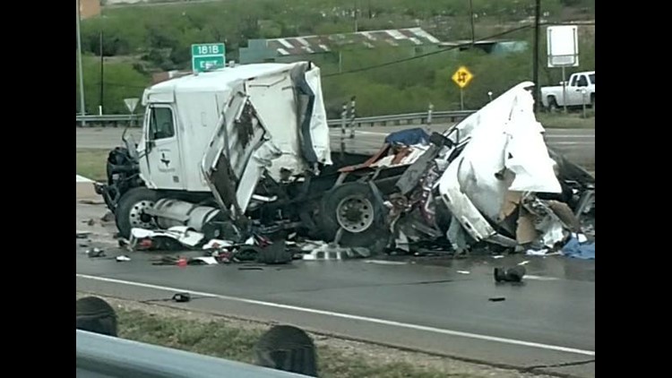 Police cleaning debris from Tuesday's deadly crash in Big Spring ...