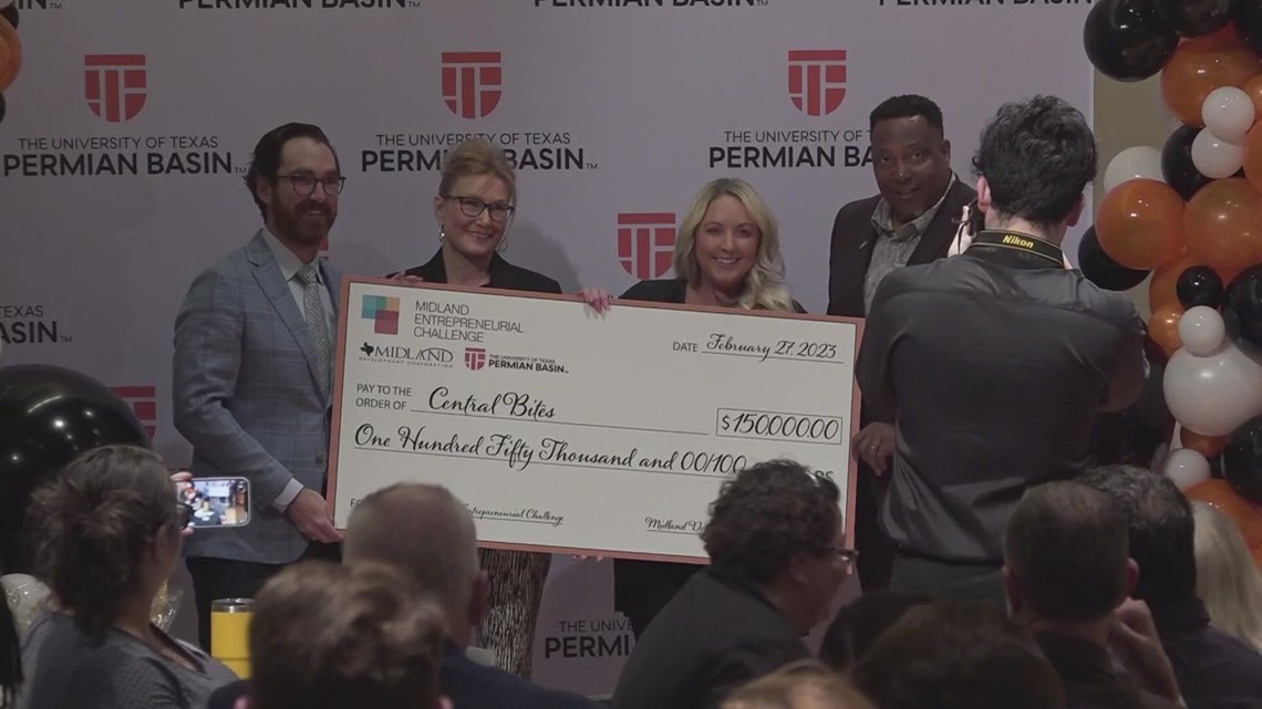 UTPB holds check presentation ceremony for Midland Entrepreneurial ...
